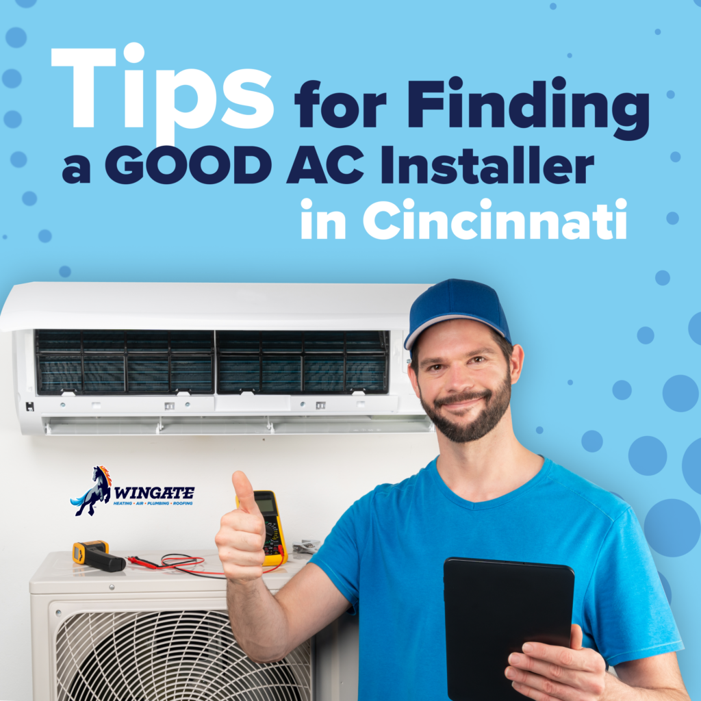 Tips for Finding a Good AC Installer in Cincinnati | Wingate